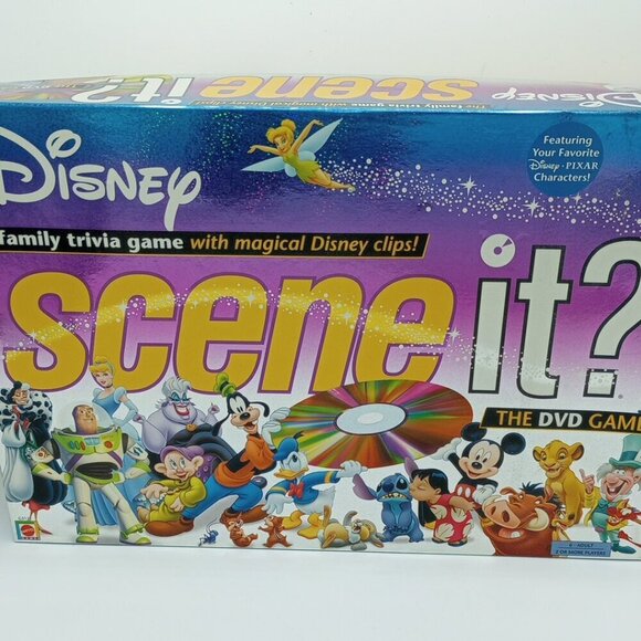 Mattel | Toys | Mattel Disney Scene It Tv Dvd Board Game Complete ...